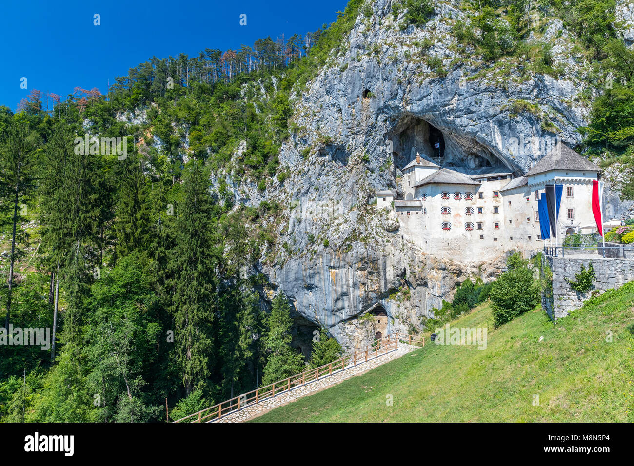Predjama Castle, Inner Carniola, Slovenia, Europe Stock Photo - Alamy