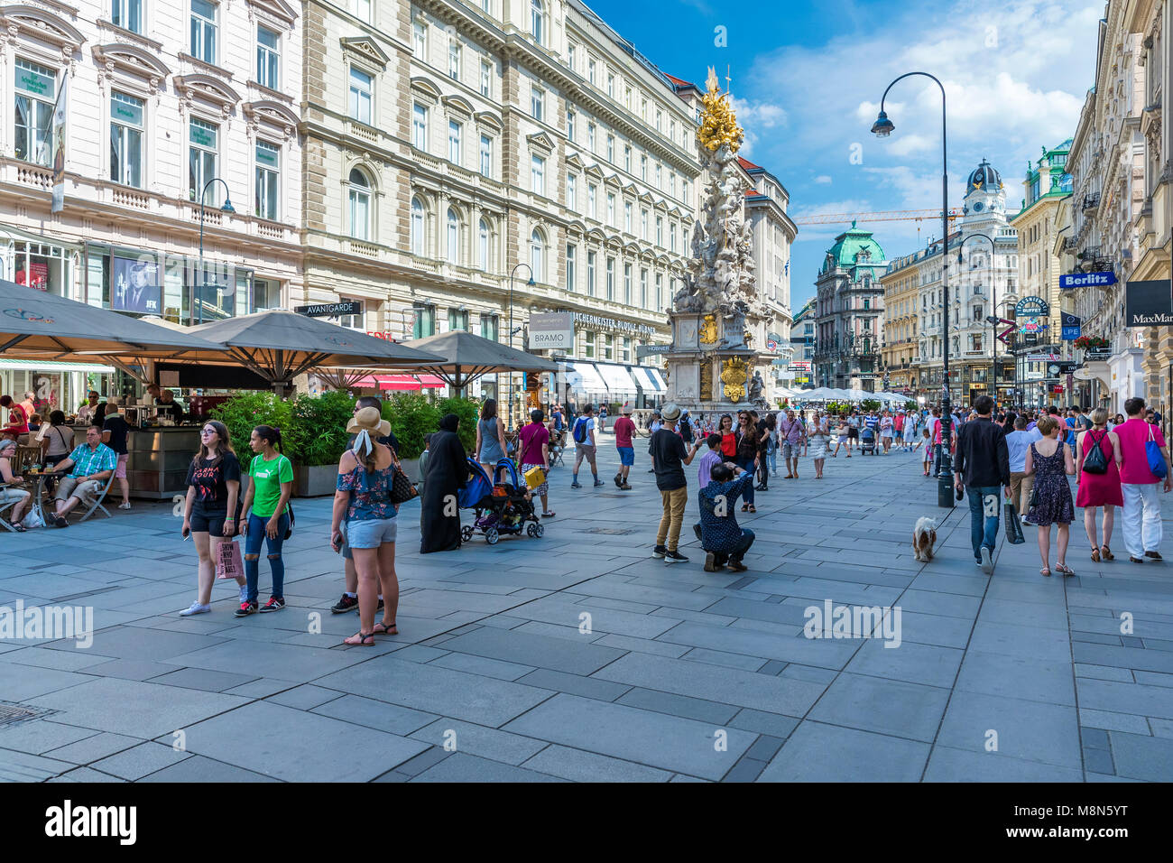 Graben, Vienna, Austria, Europe Stock Photo - Alamy