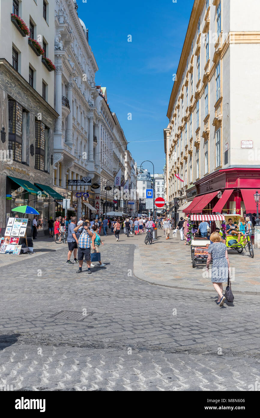 Neubau Vienna Street High Resolution Stock Photography and Images - Alamy