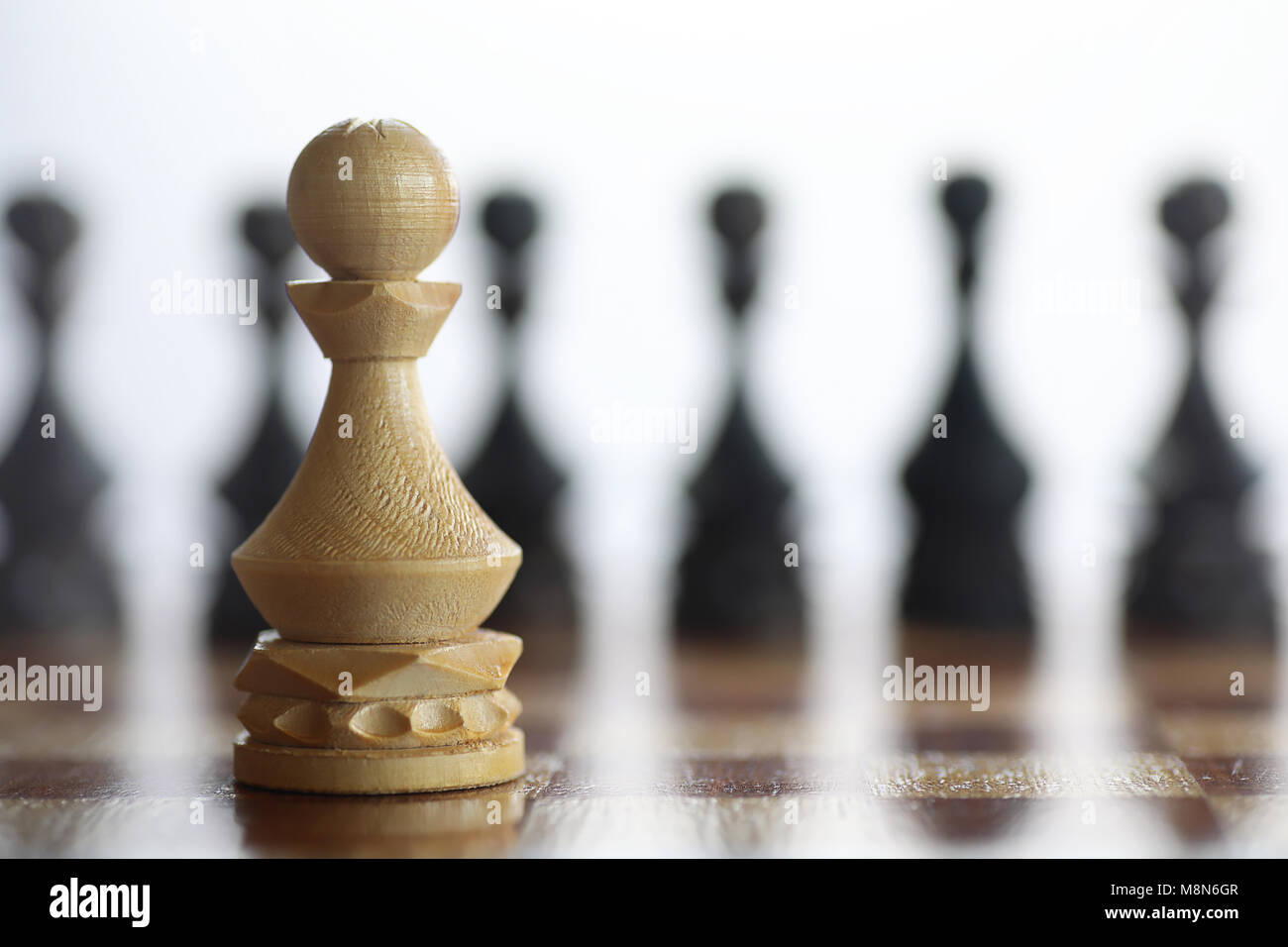 The concept of the chess game Stock Photo - Alamy