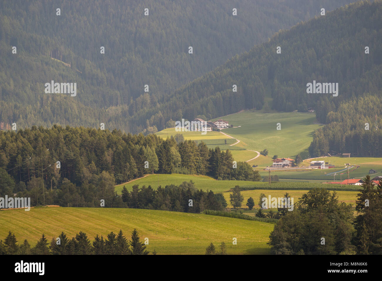 Views of the Puster Valley, Bolzano, Trentino Alto Adige, Italy Stock ...