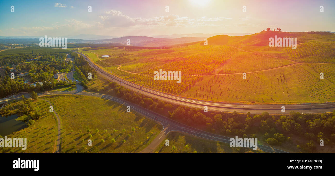 Canberra aerial hi-res stock photography and images - Alamy