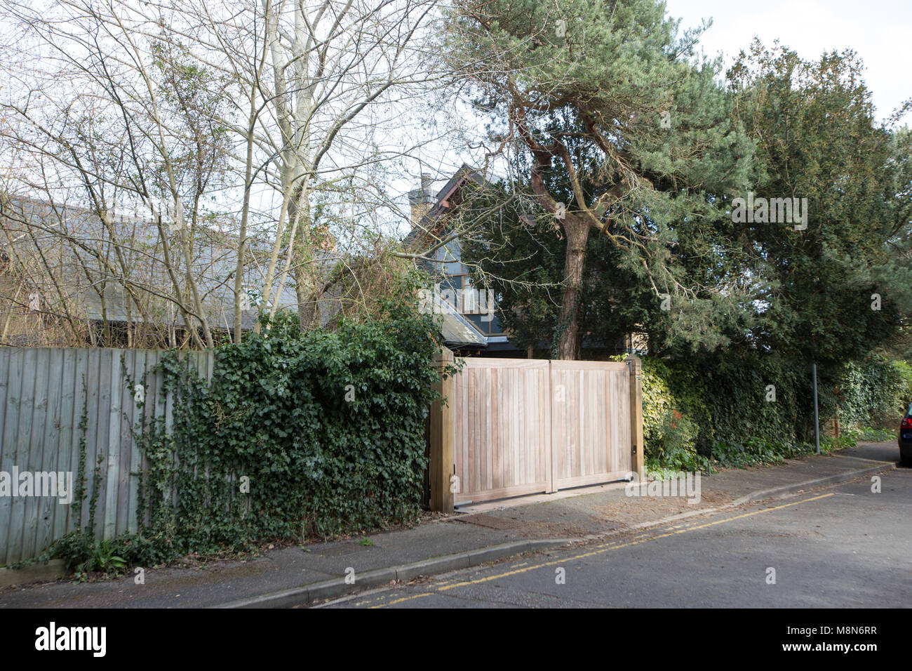 The home of Professor Stephen Hawking in Cambridge on March 14th. World ...