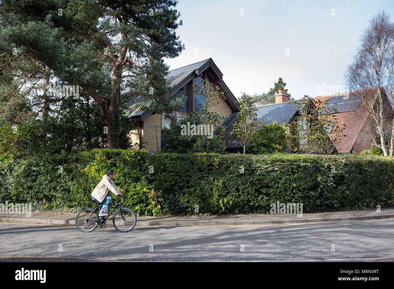 The home of Professor Stephen Hawking in Cambridge on March 14th. World ...