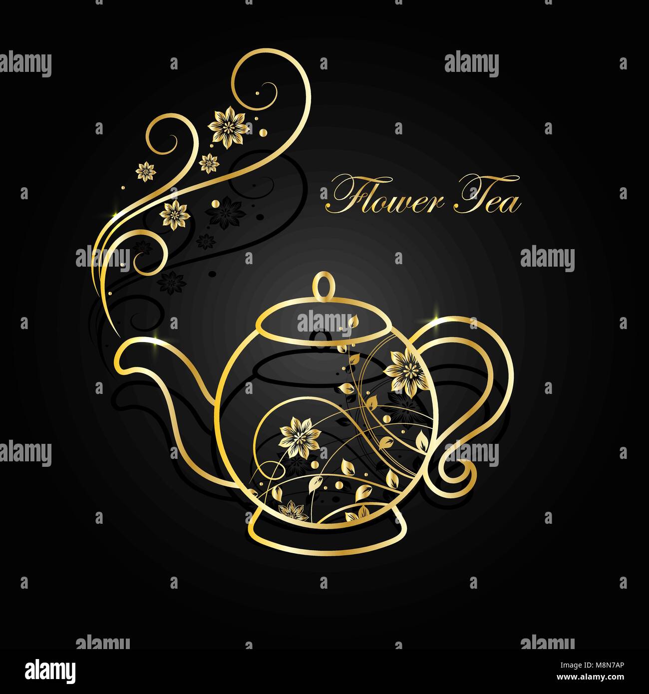 Glitter pot Stock Vector Images - Alamy