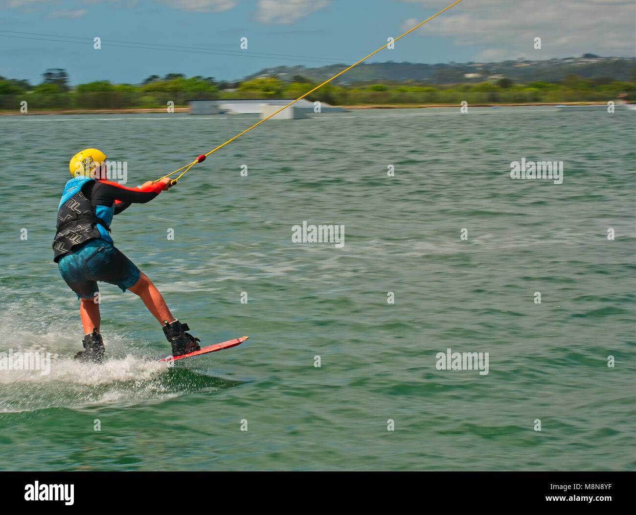 Cable wakeboarding hi-res stock photography and images - Alamy