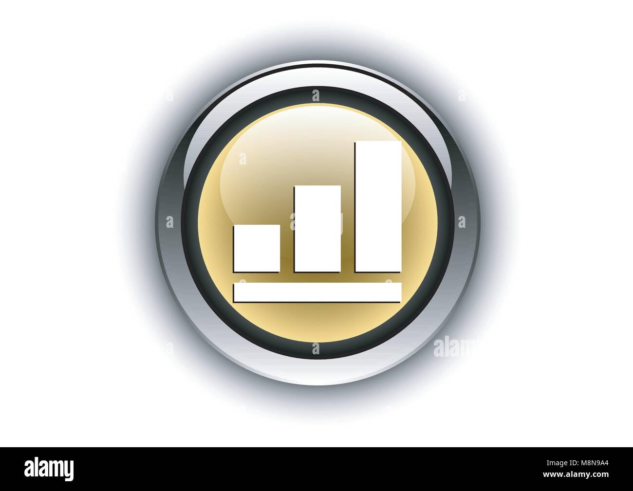 vector design of metallic button glass texture Stock Vector Image & Art ...