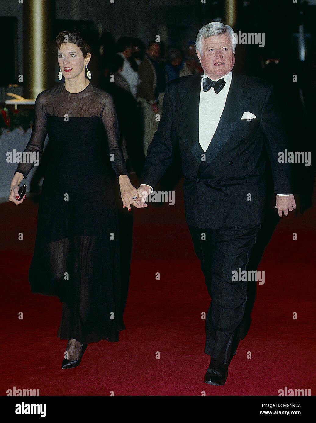 Ted kennedy and his wife hi-res stock photography and images - Alamy