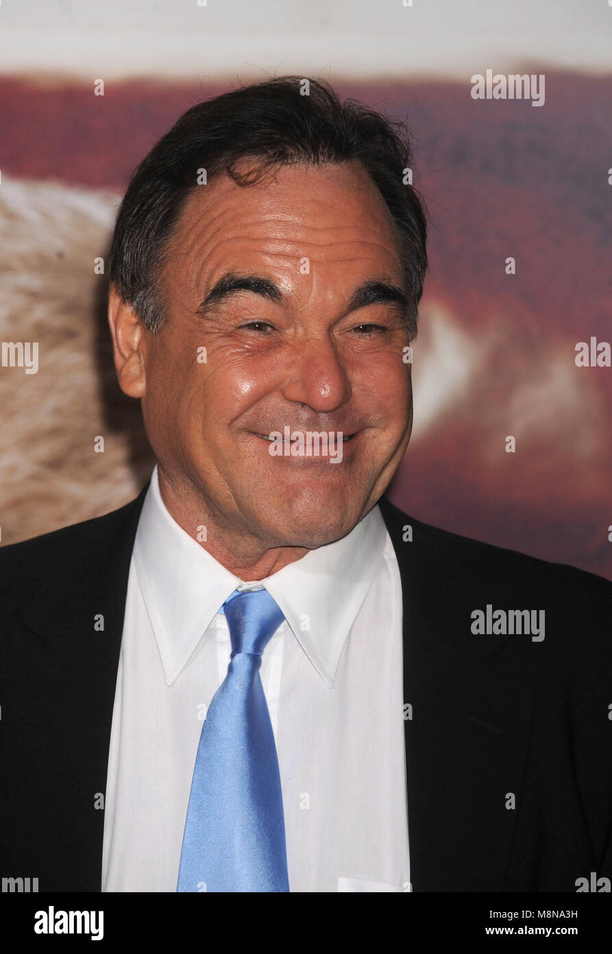 Director Oliver Stone at the New York film premiere for "W" at the ...