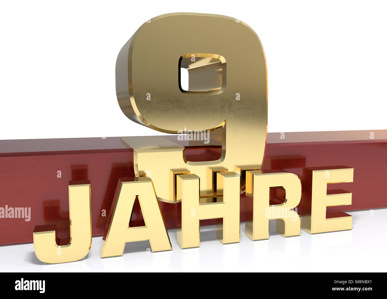 Golden digit nine and the word of the year. Translated from the German ...