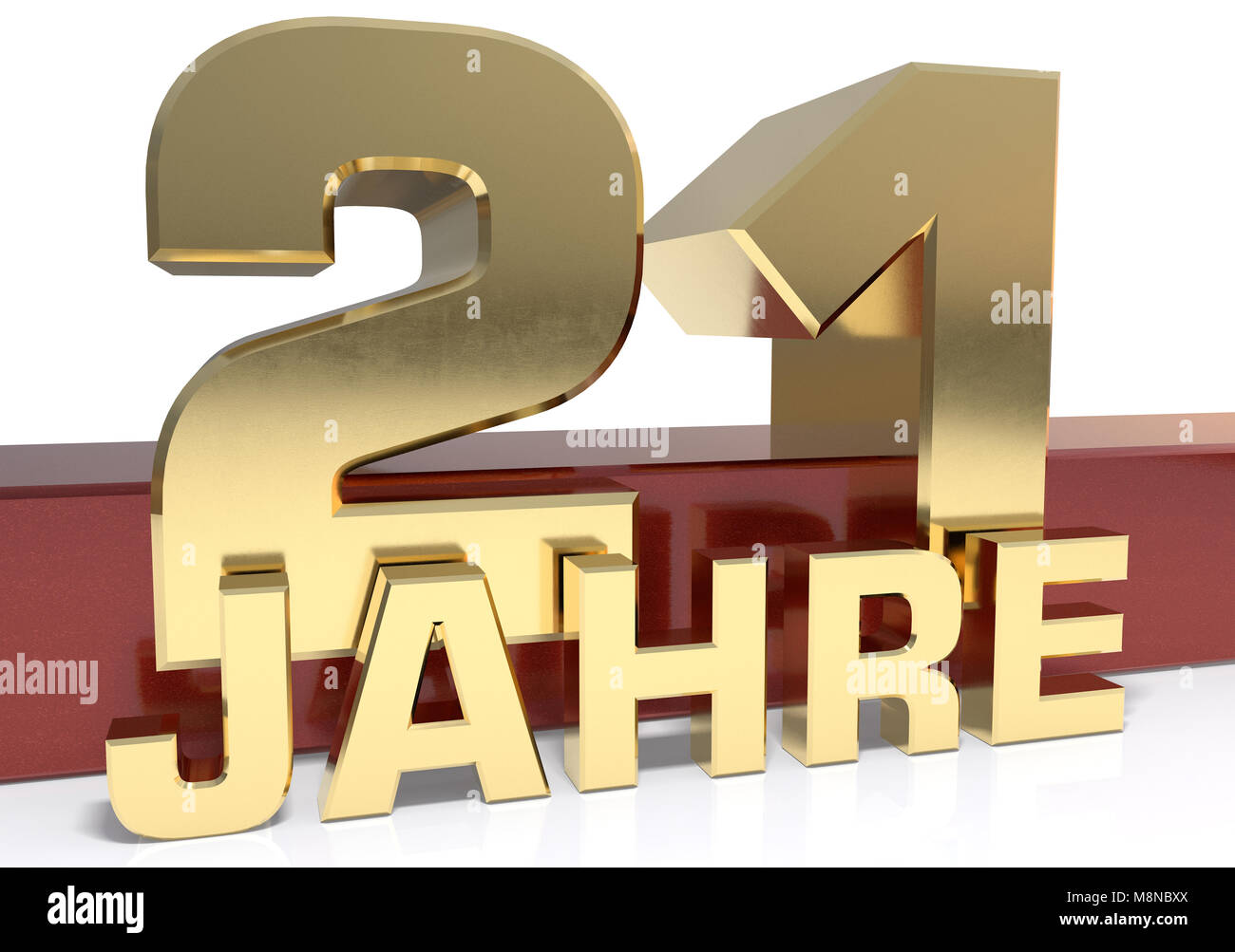 Golden digit twenty one and the word of the year. Translated from the ...