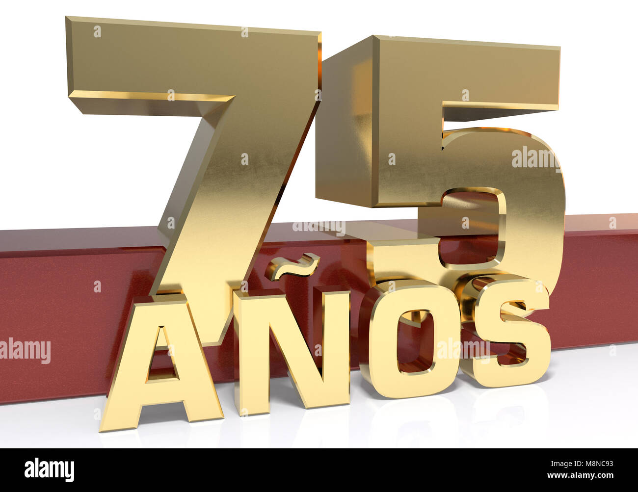 Golden seventy five word hi-res stock photography and images - Alamy