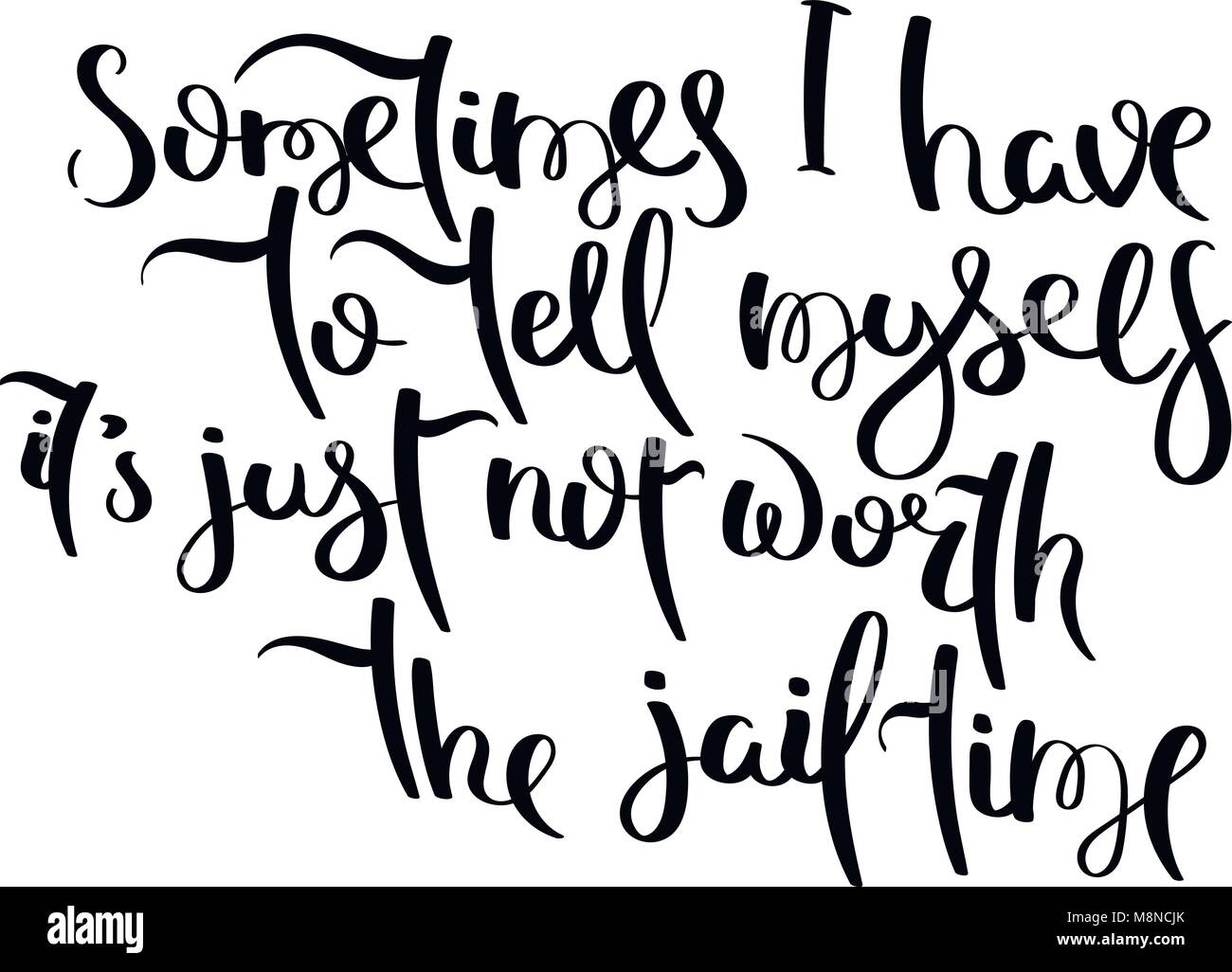 Jail drawn funny graphic Stock Vector Images - Alamy