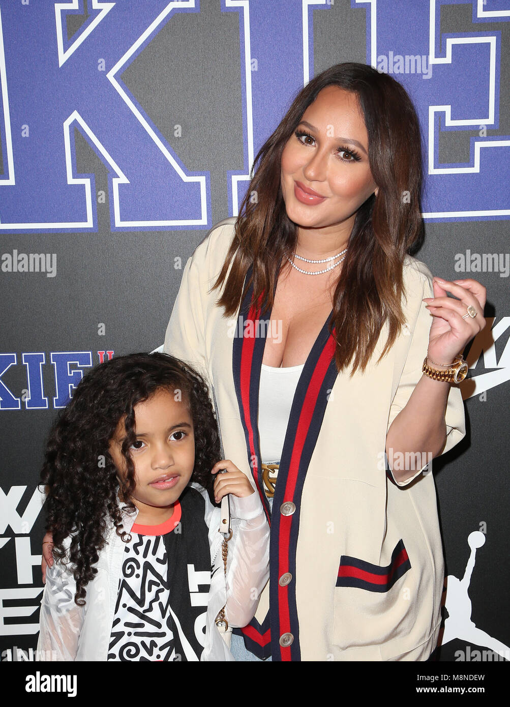 ROOKIE USA Fashion Show Featuring: Adrienne Bailon, Guest Where: Los ...
