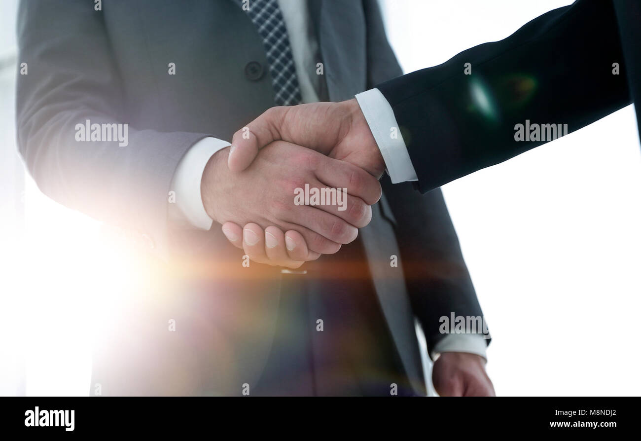 Effective negotiation with client. Business concept photo Stock Photo ...