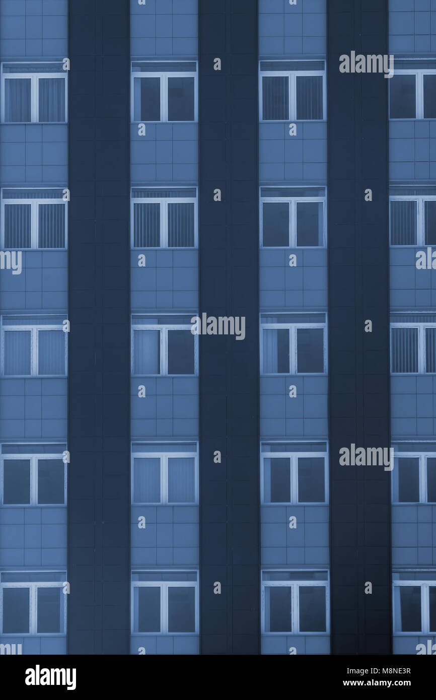 Windows on facade of a multi-storey building Stock Photo - Alamy
