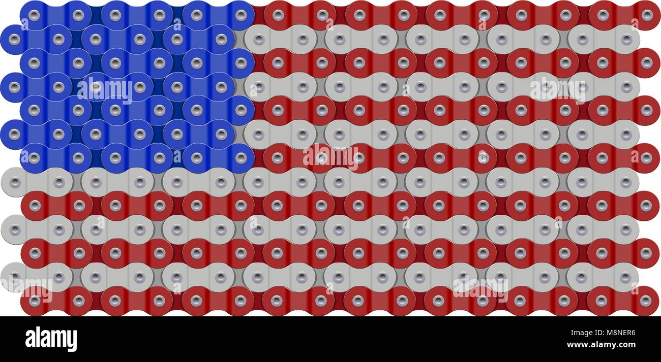 American usa america flag pictogram hi-res stock photography and images ...