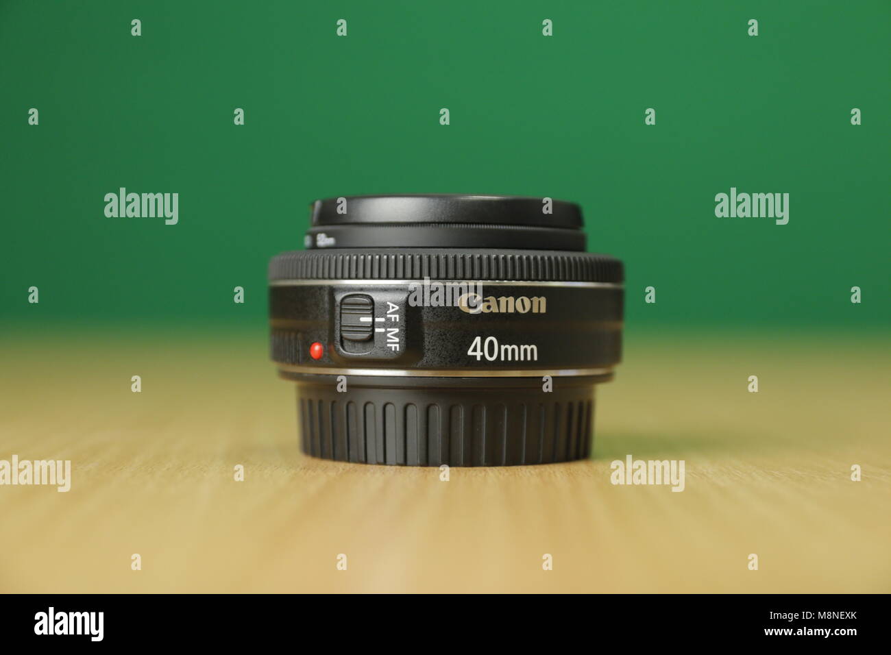The Canon Lens 40mm Stock Photo - Alamy