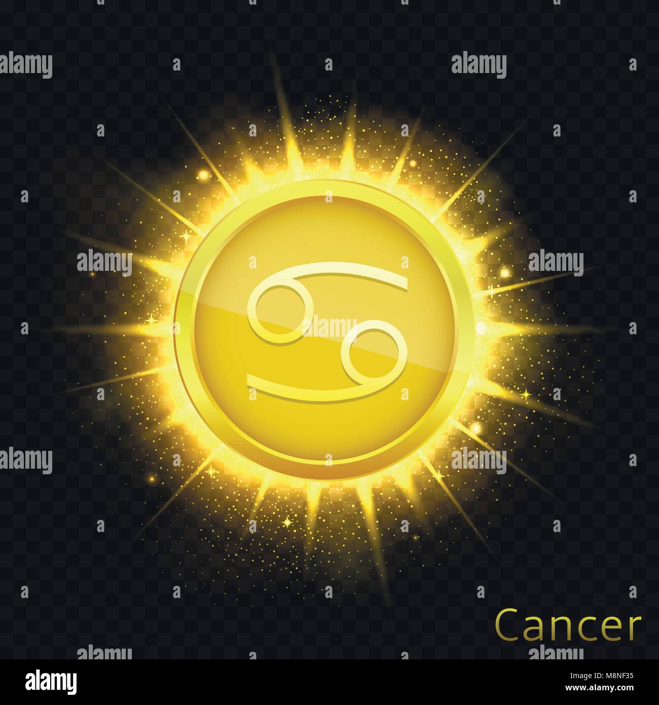 Cancer astrological sign Stock Vector Images - Alamy