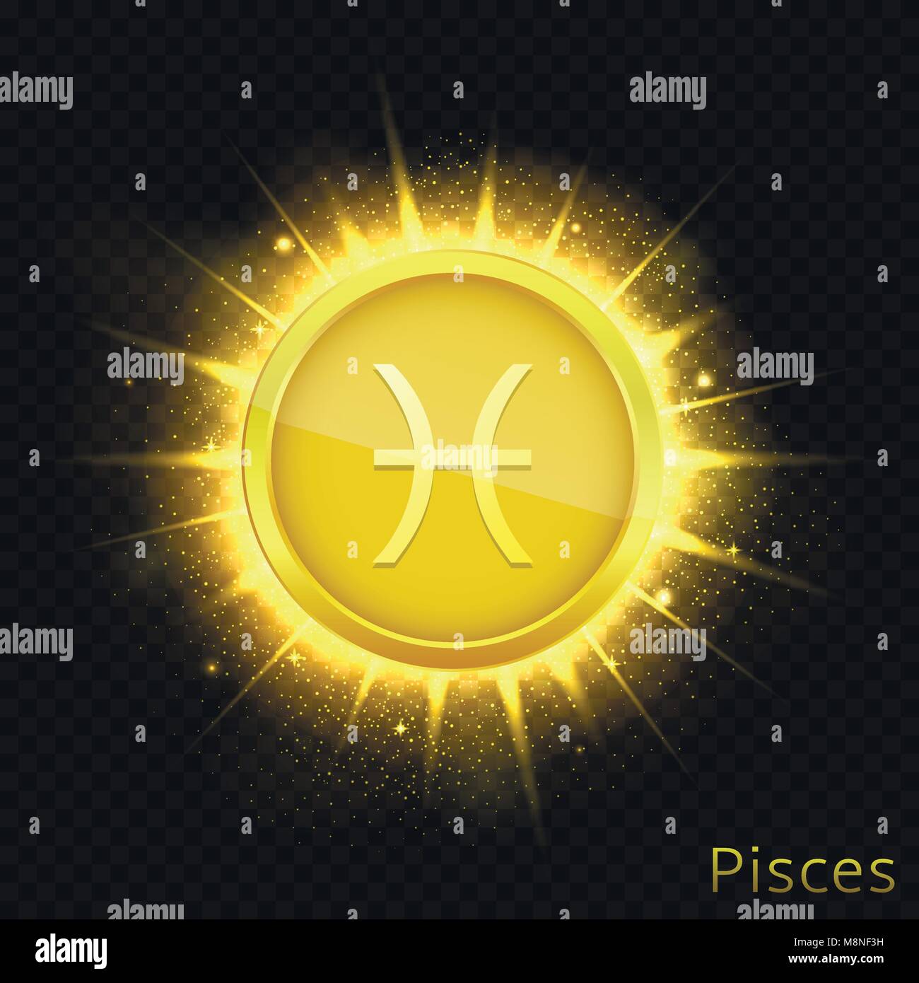 Pisces astrological sign Stock Vector Images - Alamy