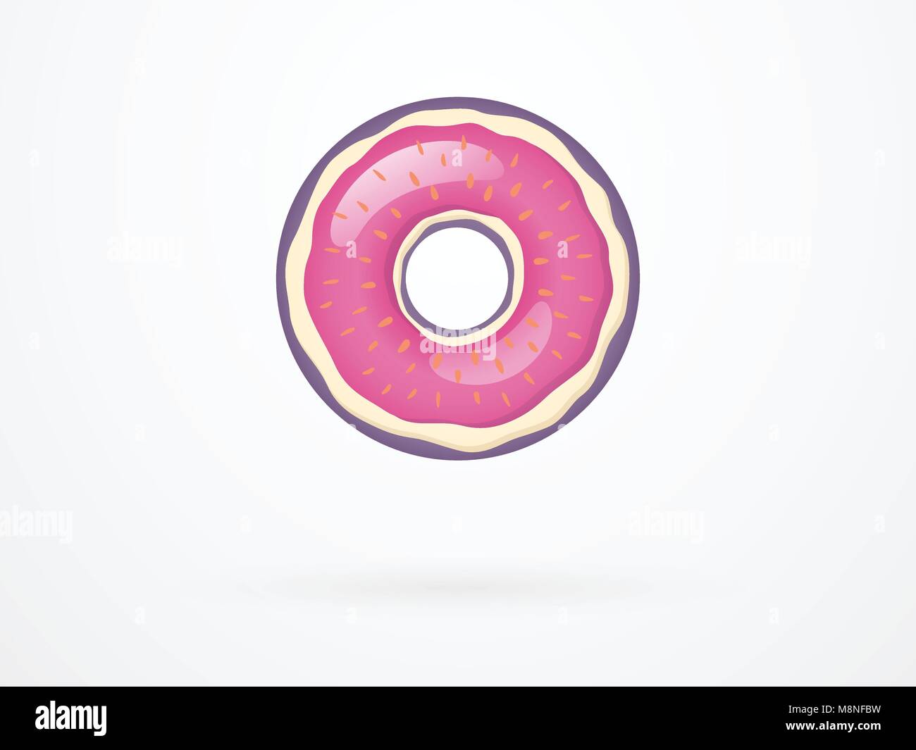 Donut vector vectors hi-res stock photography and images - Alamy