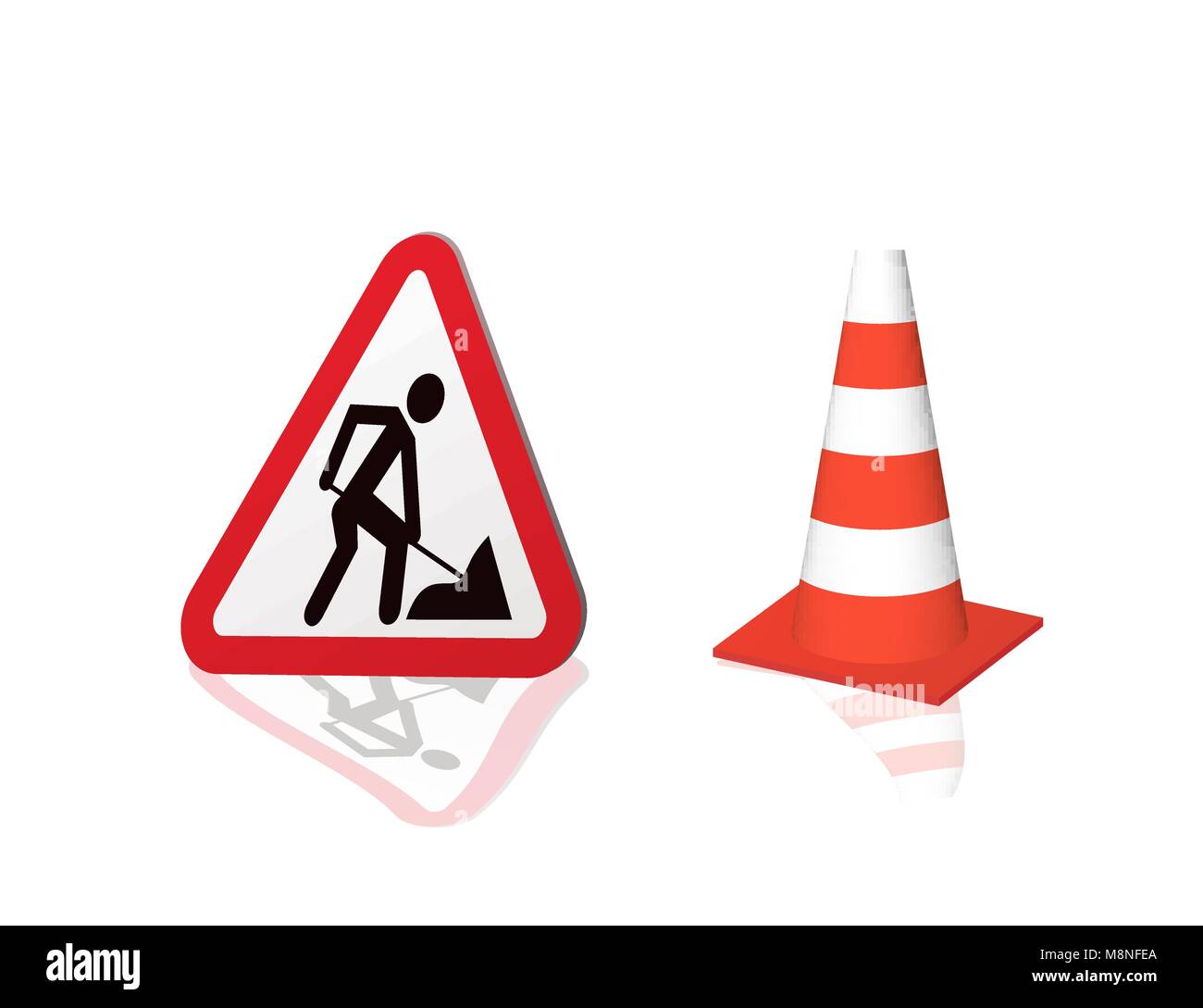 Highway safety Stock Vector Images - Alamy