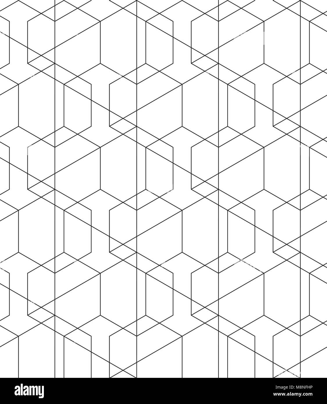 Vector Abstract Repeating Classical Background In Black And Whit Stock Vector Image And Art Alamy