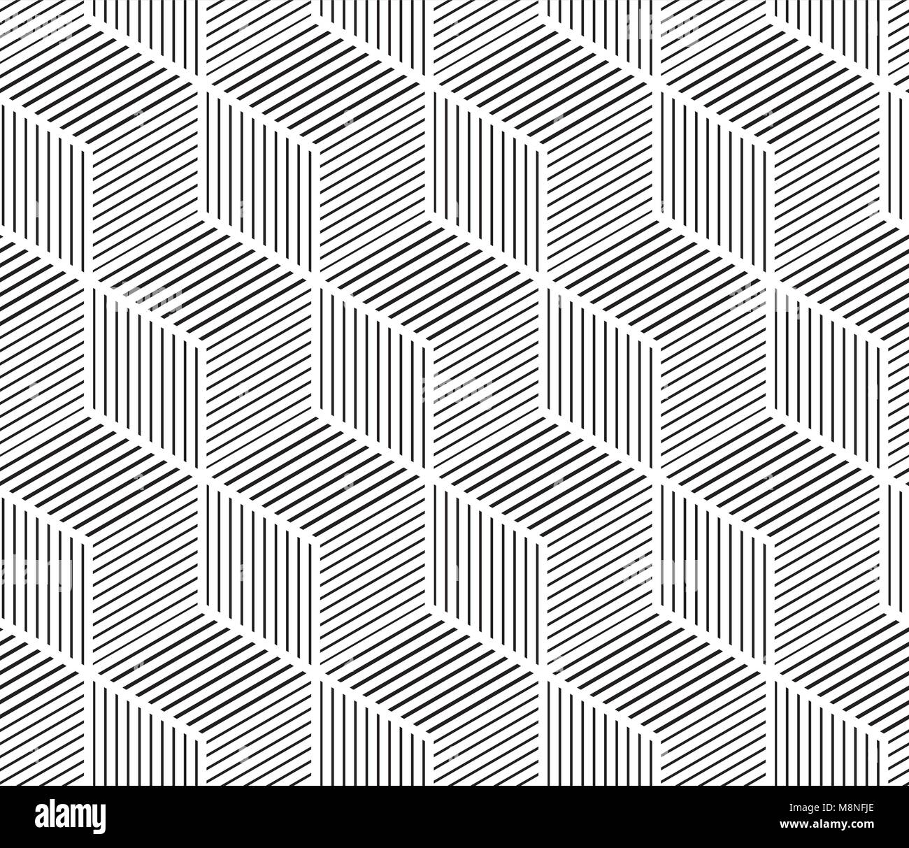 Vector abstract repeating classical background in black and whit Stock ...