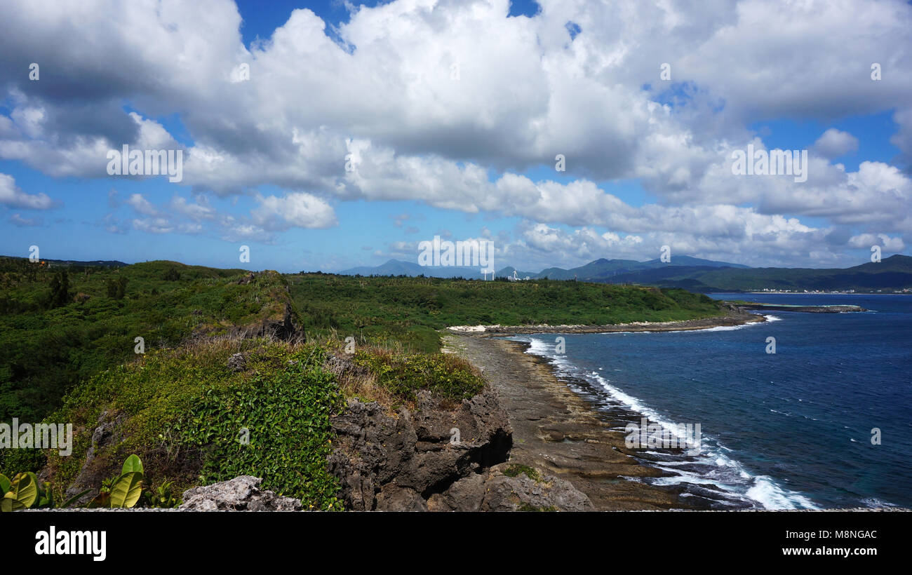 Scenic east coast shore line of Taiwan Stock Photo - Alamy