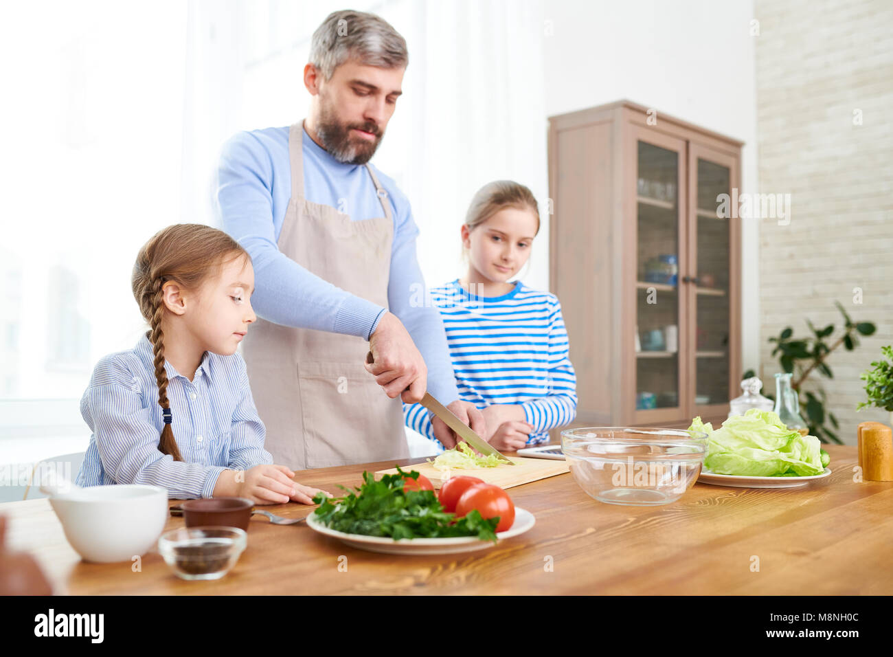 Cooking Class for Kids Stock Photo - Alamy