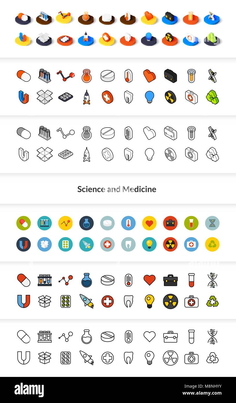 Cure icon in different Stock Vector Images - Alamy