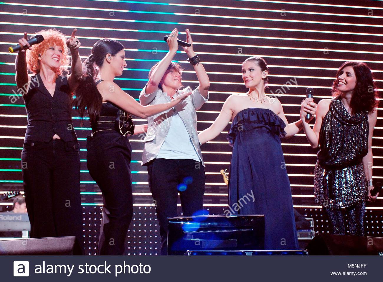 Gianna Nannini And Giorgia Stock Photos & Gianna Nannini And Giorgia ...