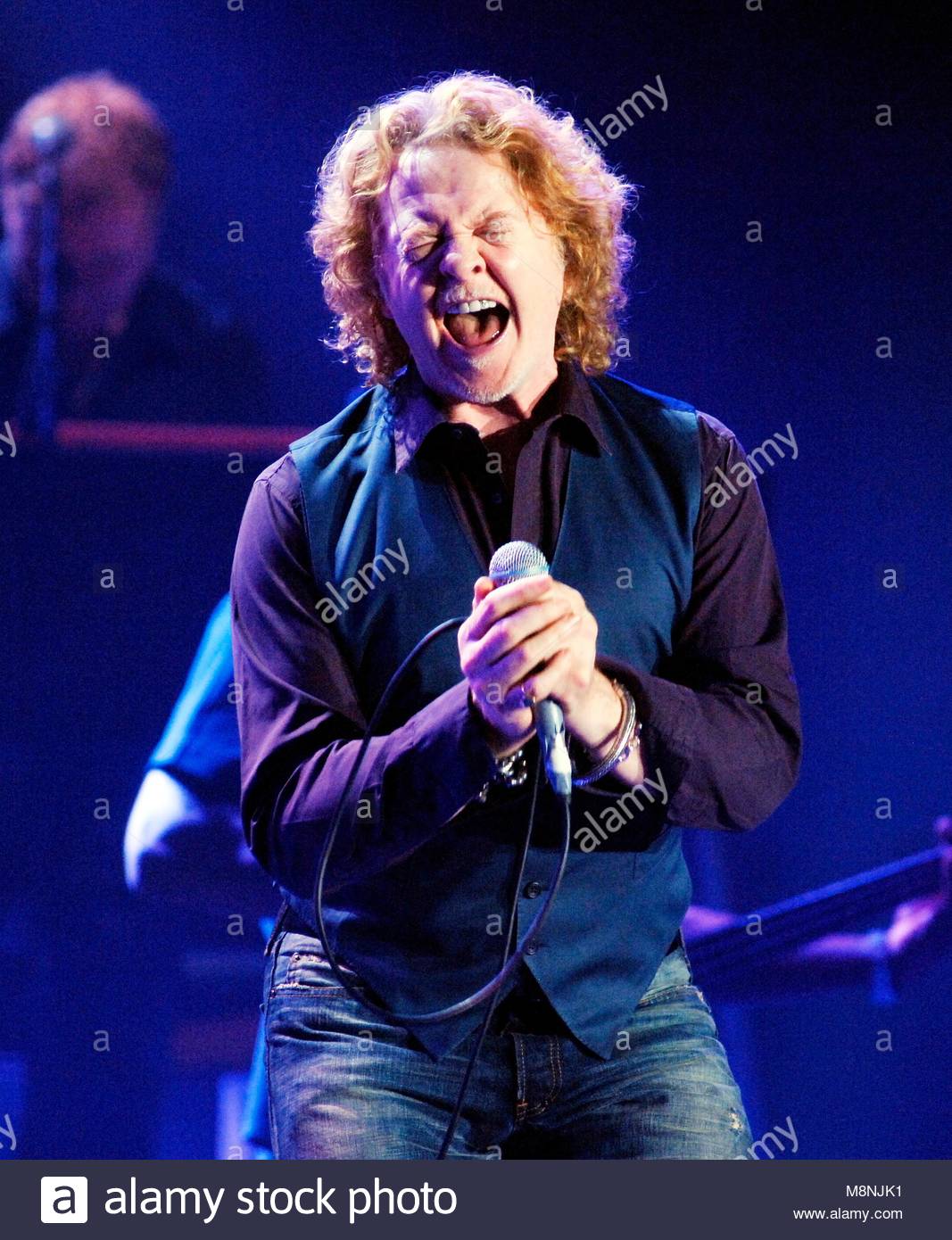 Simply Red Mick Hucknall High Resolution Stock Photography and Images ...