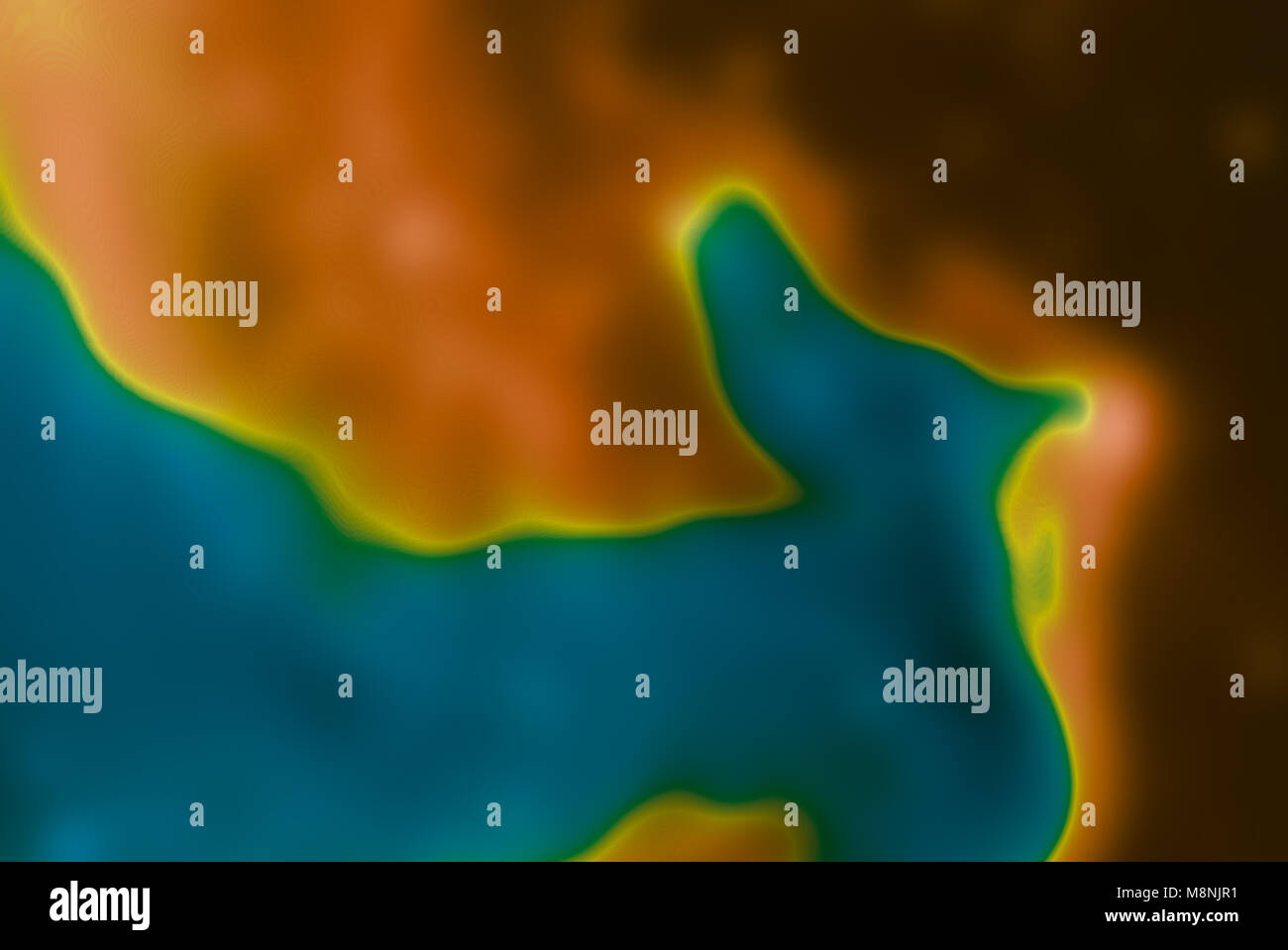 Abstract blurred cloudy background colorful glowing gradient light ...