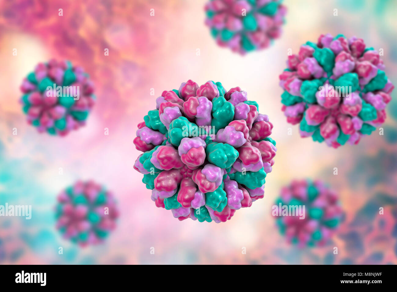 Norovirus particle hi-res stock photography and images - Alamy