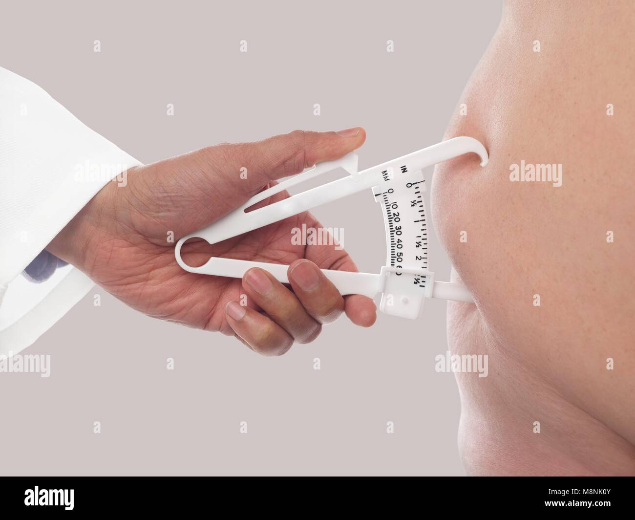 Skin fold measurement hi-res stock photography and images - Alamy