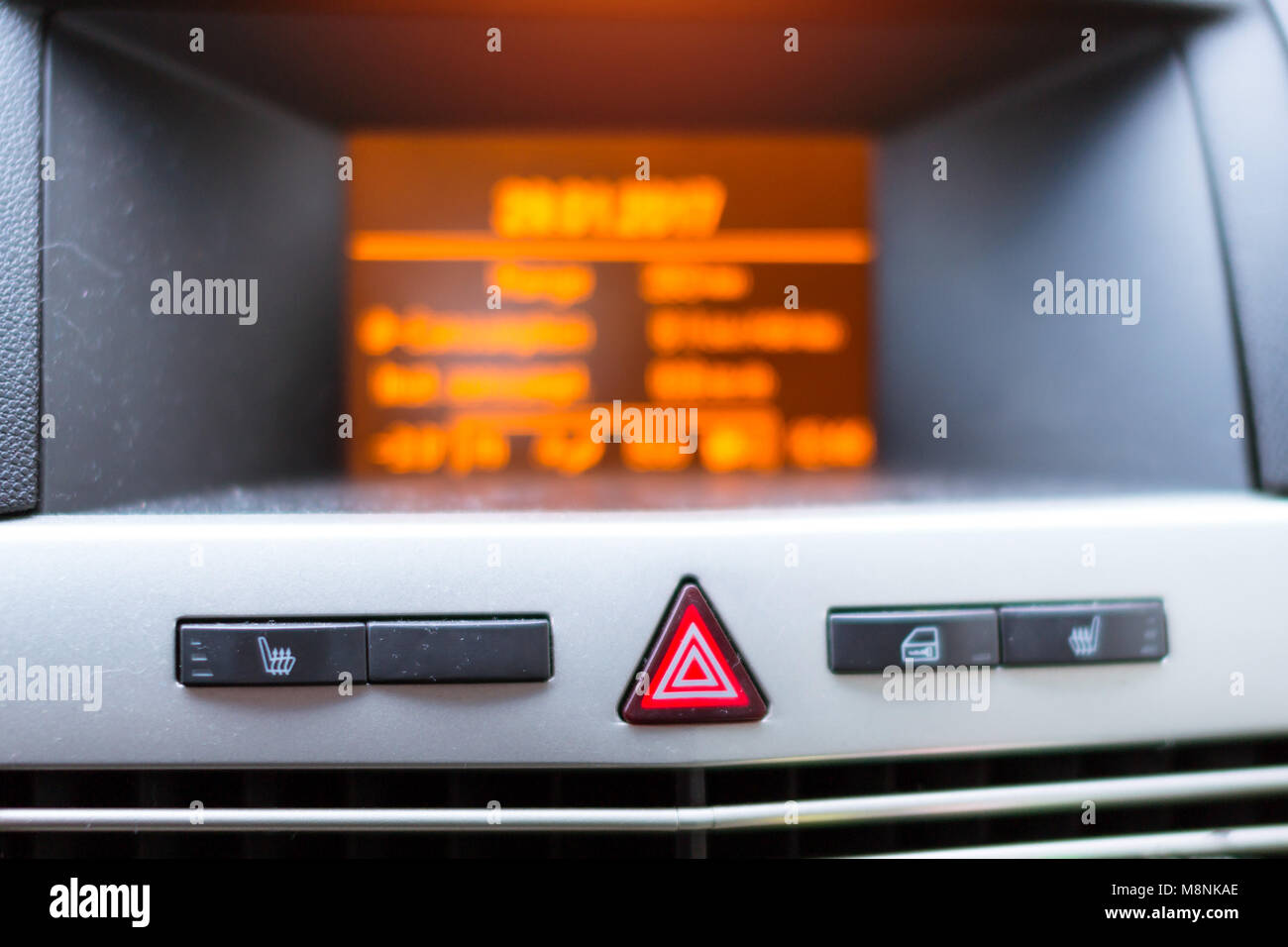 On-Board car computer to help the driver. Modern transport technologies ...