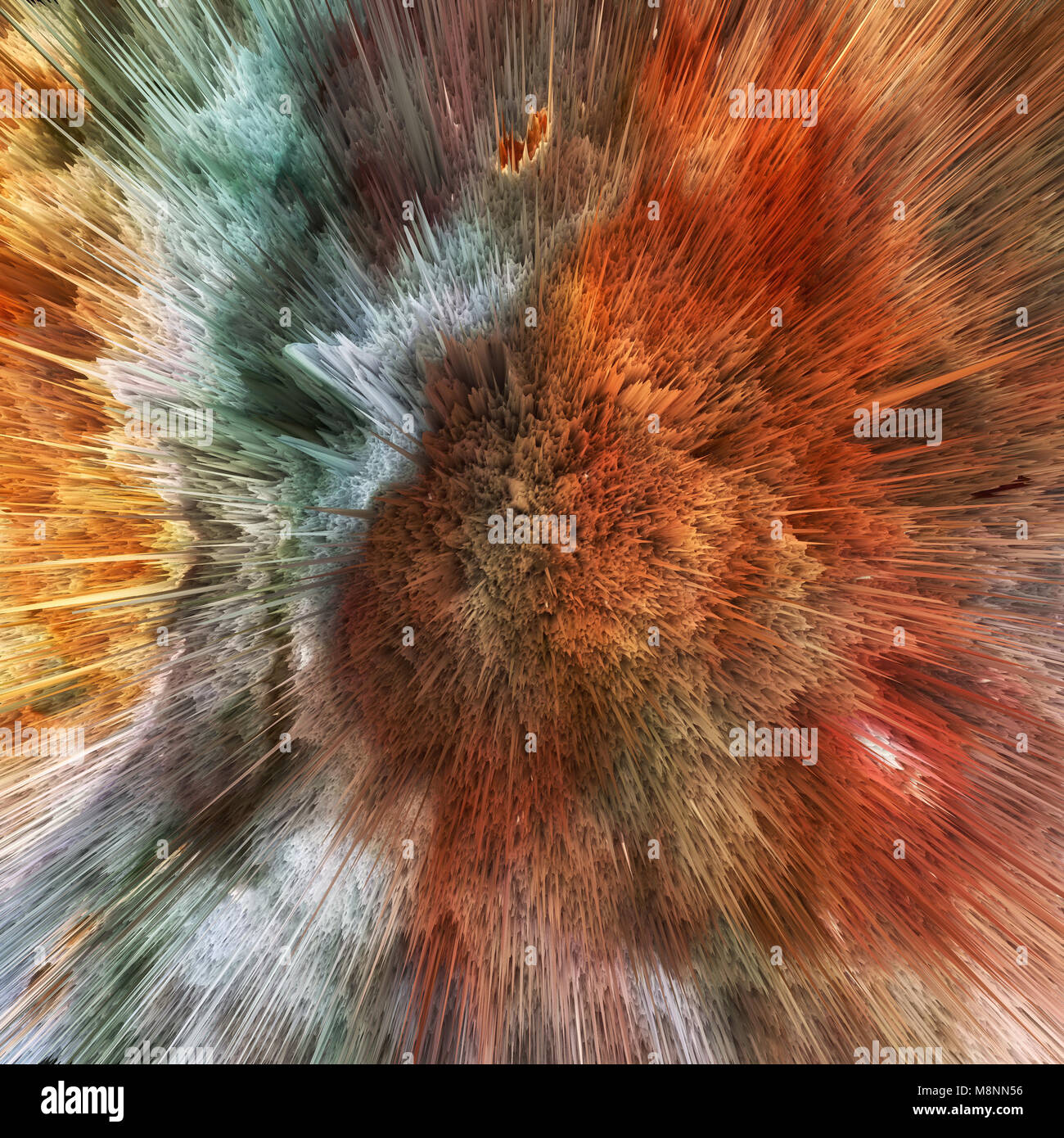 Colorful galaxy abstract cosmic background. Shiny fantasy universe ...