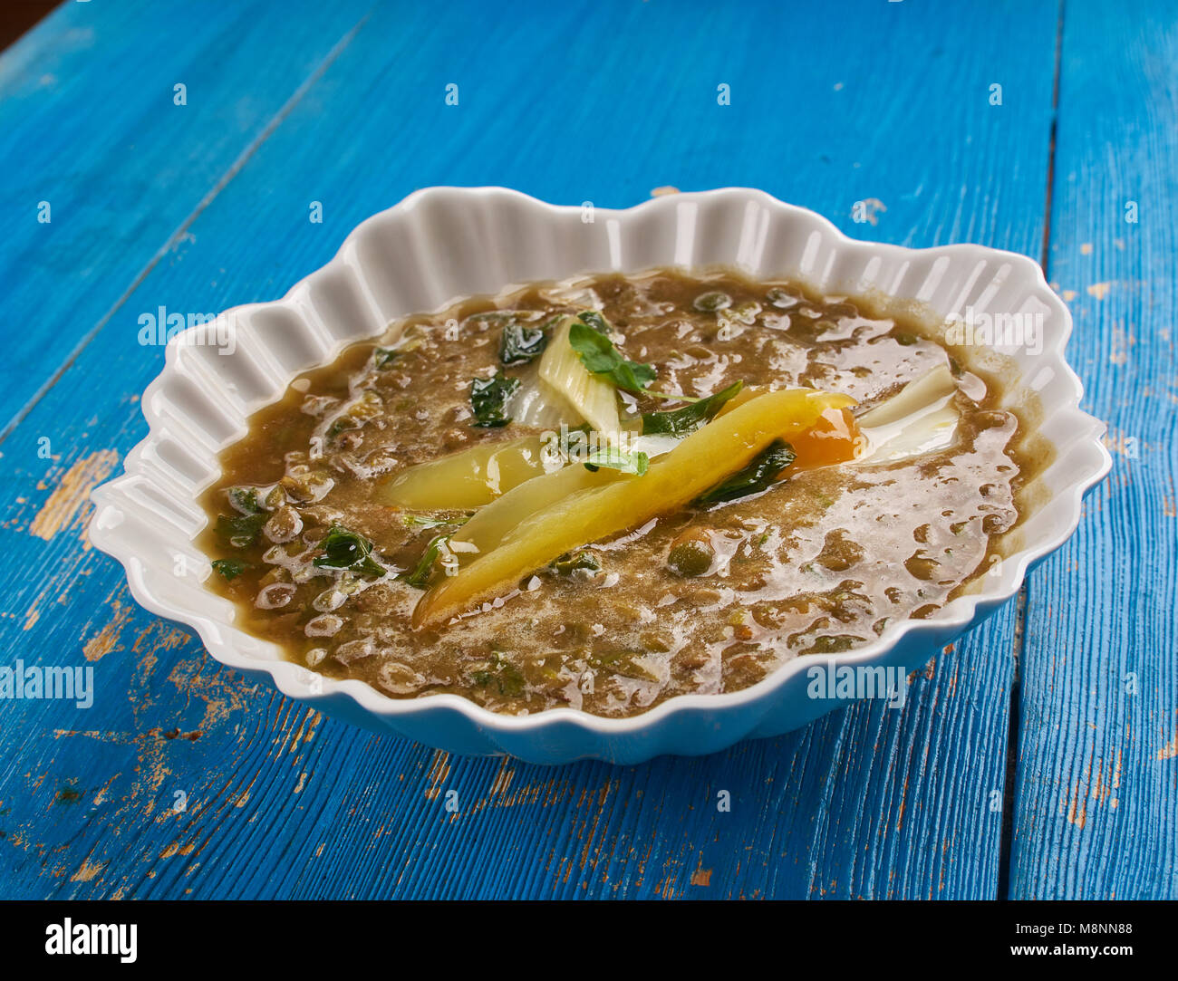 Indian Lentil Soup Dal Shorva Stock Photo - Alamy