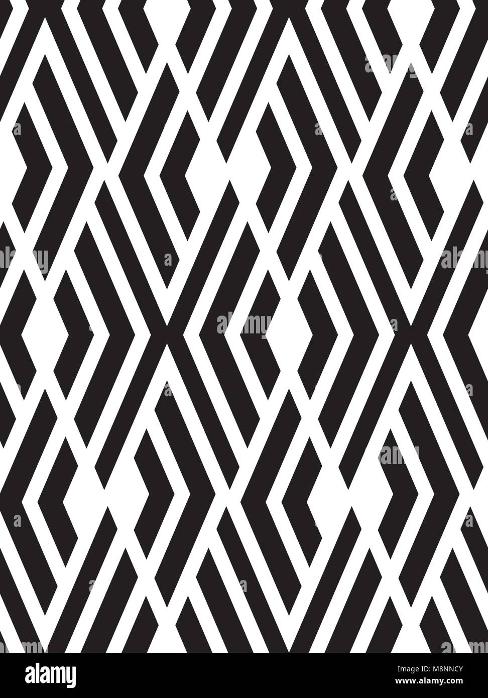 Vector abstract repeating classical background in black and whit Stock ...