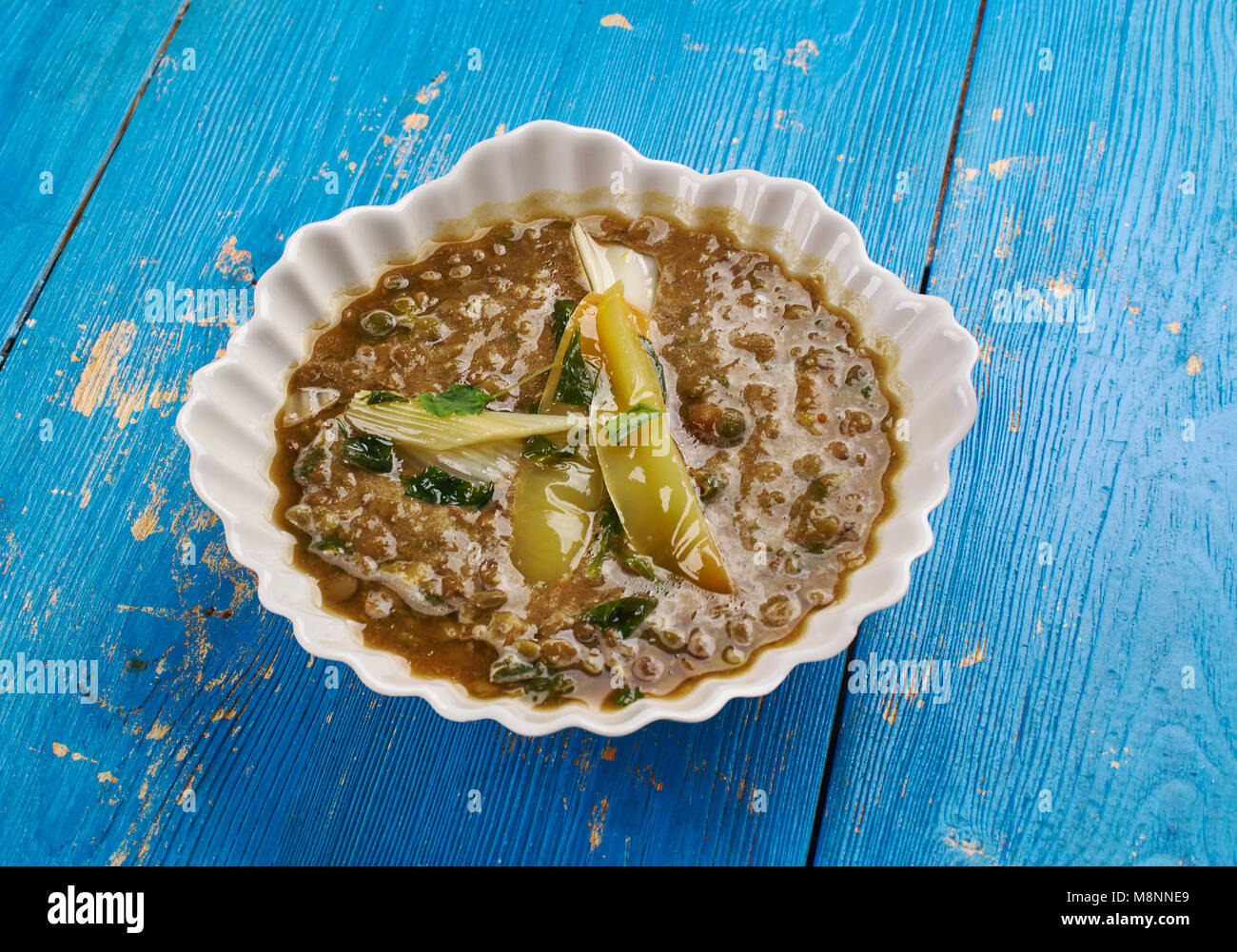 Indian Lentil Soup Dal Shorva Stock Photo - Alamy