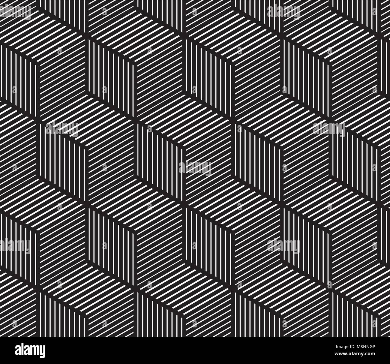 Vector abstract repeating classical background in black and whit Stock ...