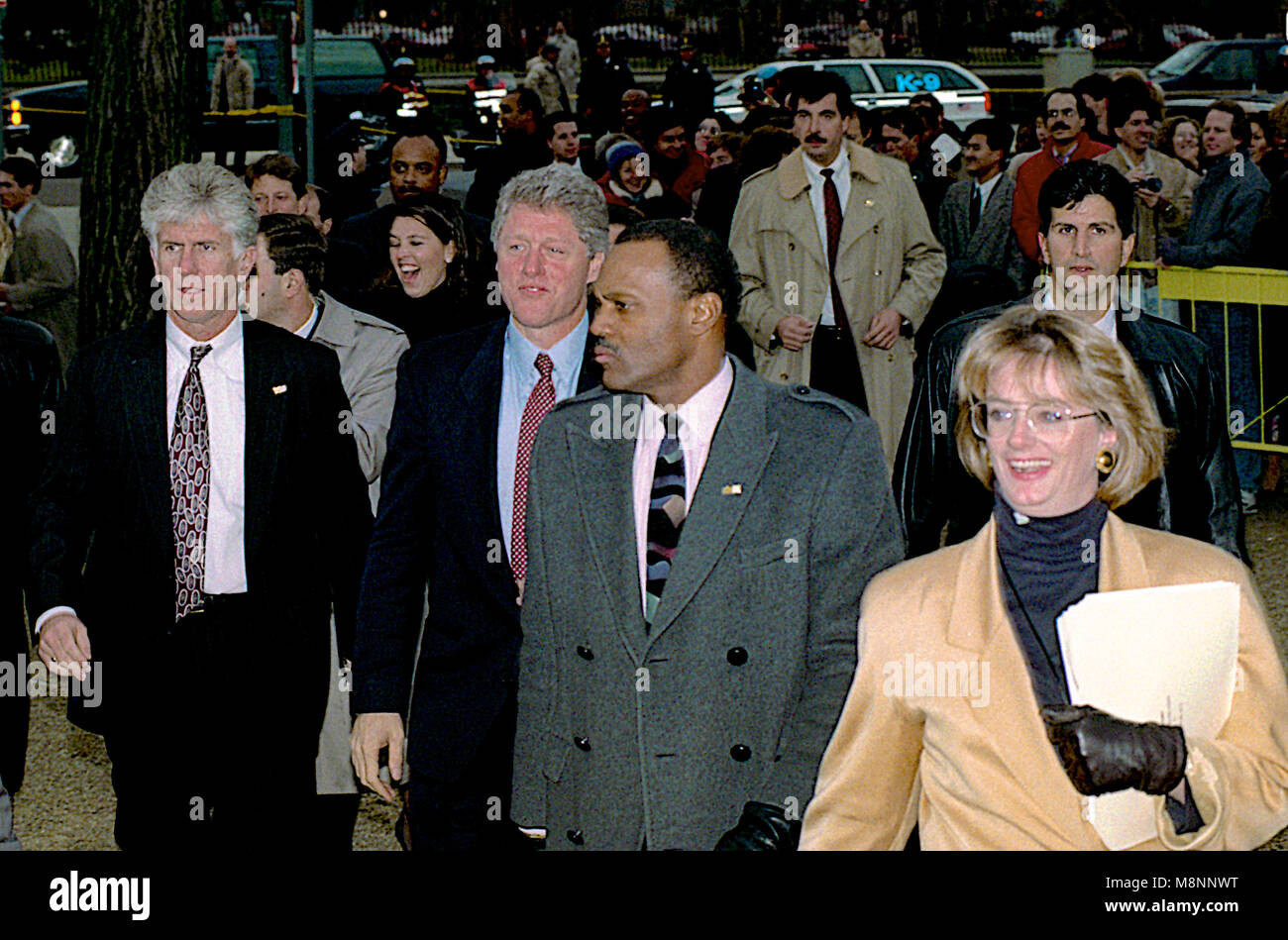 Washington, DC.,USA, December 8, 1992 President-Elect William Jefferson ...