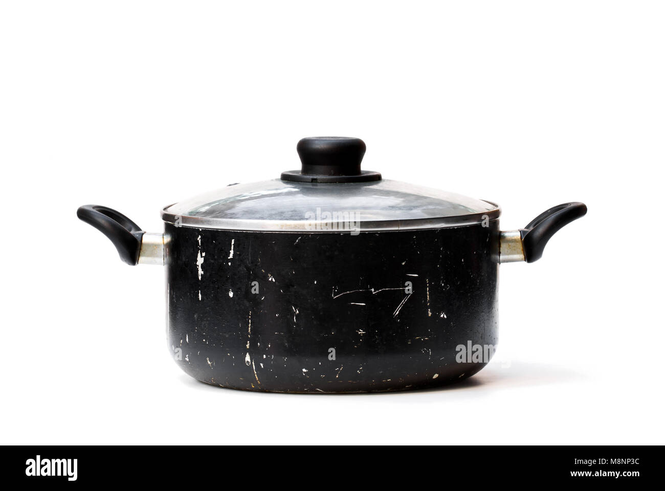 Black cooking pots Cut Out Stock Images & Pictures - Alamy