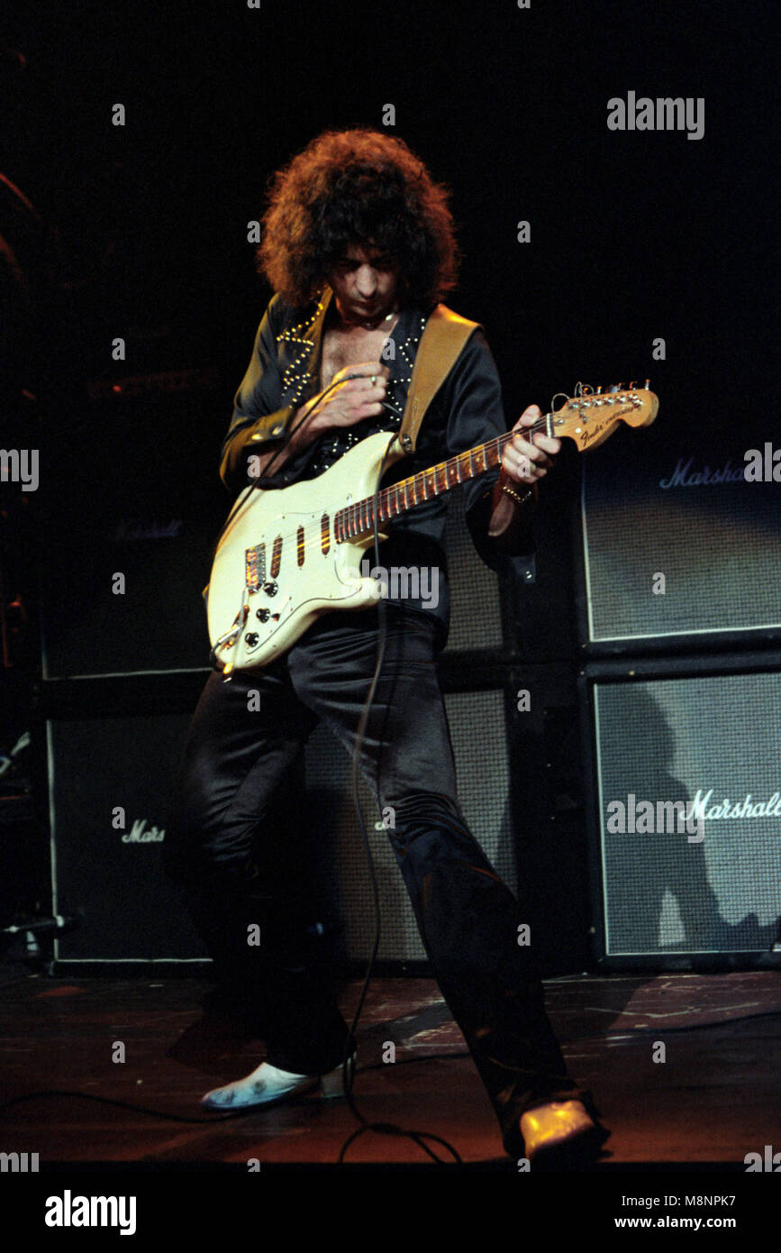 Rainbow performs at Madison Square Garden.March 19, 1984. Credit: mpi04 ...