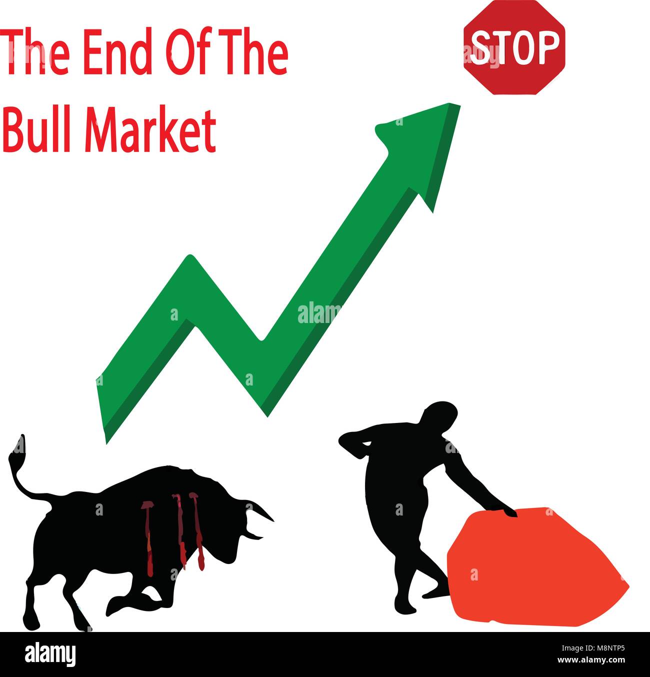 Wall street bull market Cut Out Stock Images & Pictures - Alamy