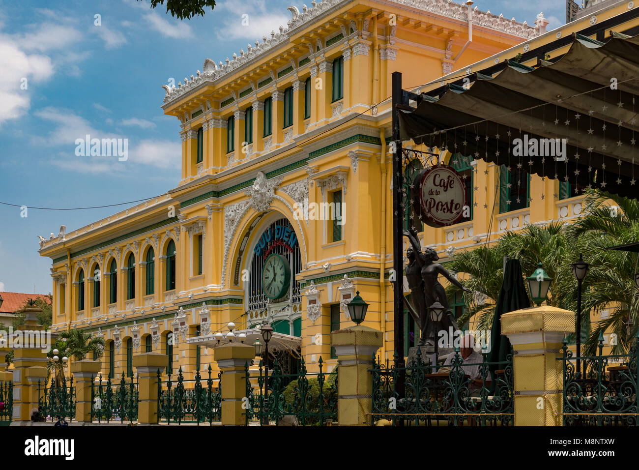 Ho Chi Minh City Vietnam March 19, 2018 The old, 19th century, Saigon ...