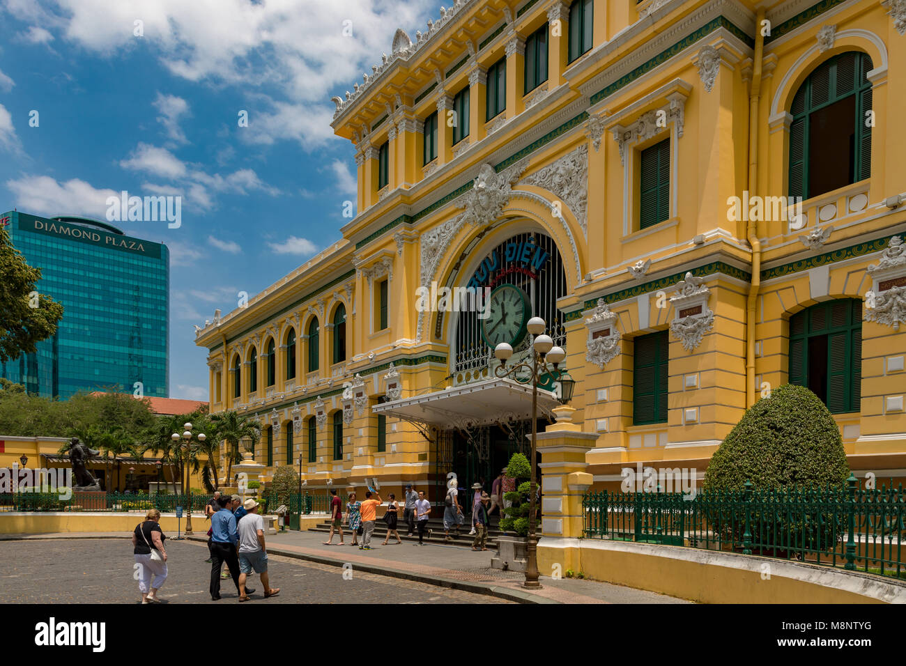 Ho Chi Minh City Vietnam March 19, 2018 The old, 19th century, Saigon ...