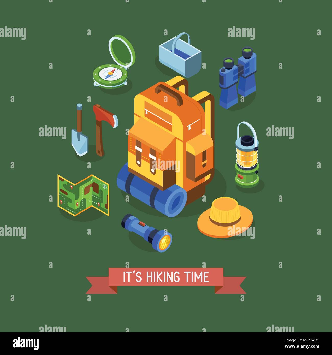 Isometric gear icon set Stock Vector Images - Alamy