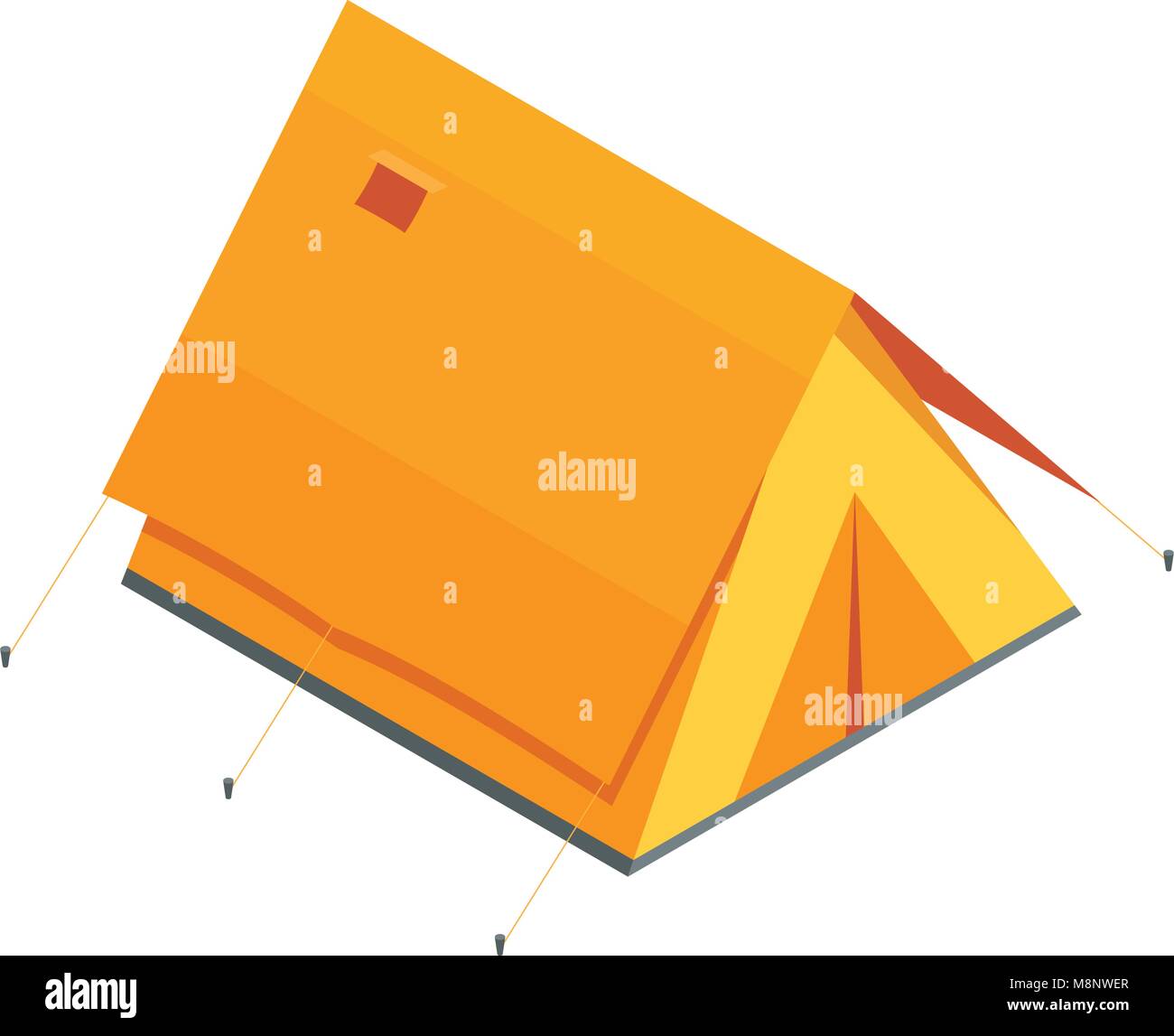 Tent Peg White Stock Vector Images - Alamy